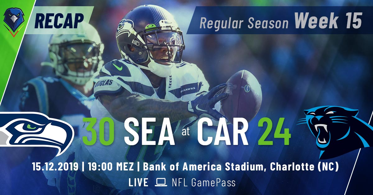 Recap: Regular Season 2019 (Week 15) – Seahawks @ Panthers – German Sea ...